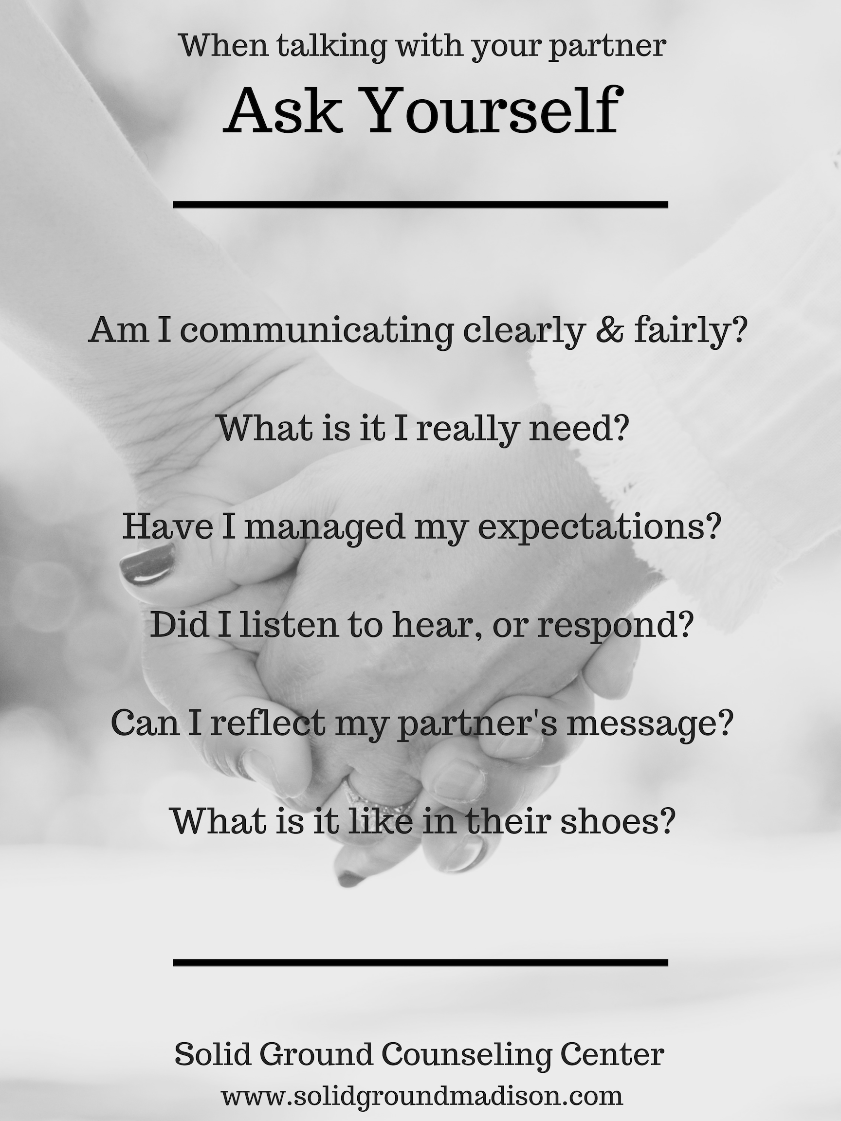 Relationship Talk - Solid Ground Counseling Center